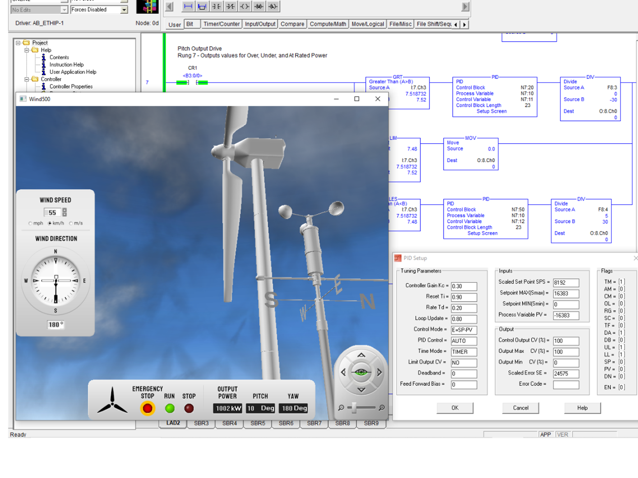 CircuitLogix PLCLogix Simulation Software | Wind Turbine Technician ...